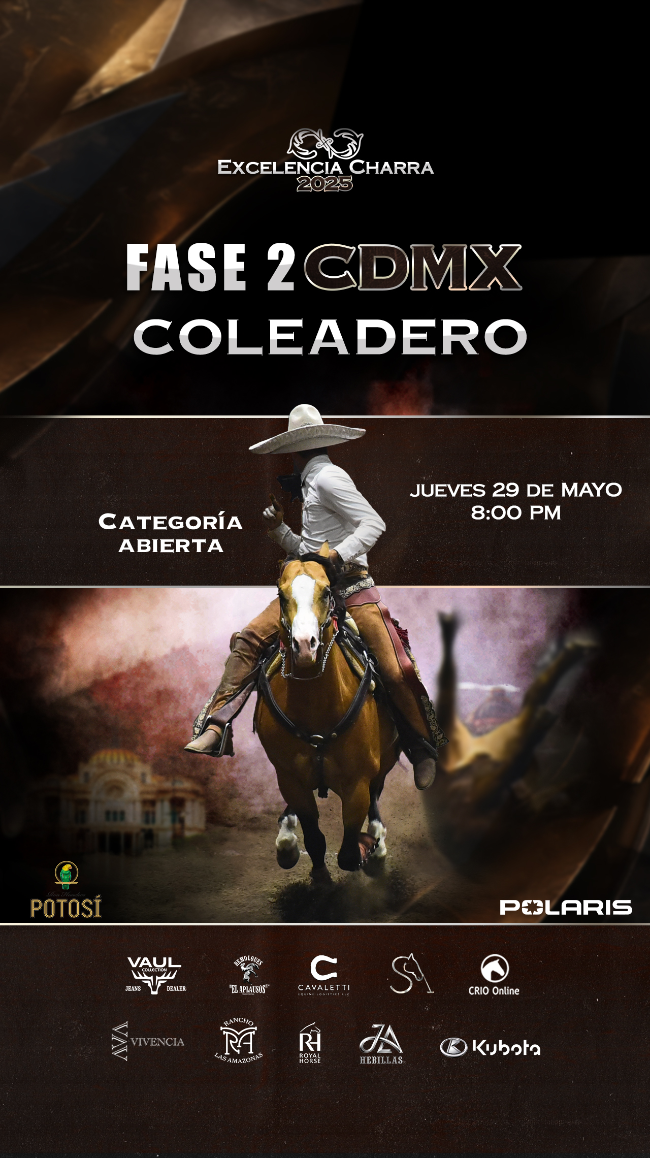 Convocatoria al Coleadero Abierto de la Segunda Fase – Circuito ...